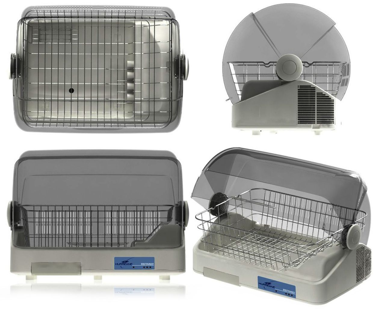 CPAP Hurricane Multiple Dry Time Options Equipment Dryer - White (HE002 ...