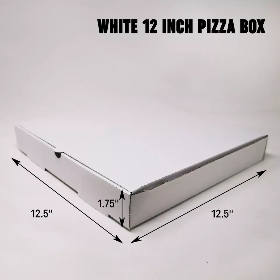 50 100 500 Pack Pizza Boxes 12 inch Takeaway Pizza Box Brown Packaging ...