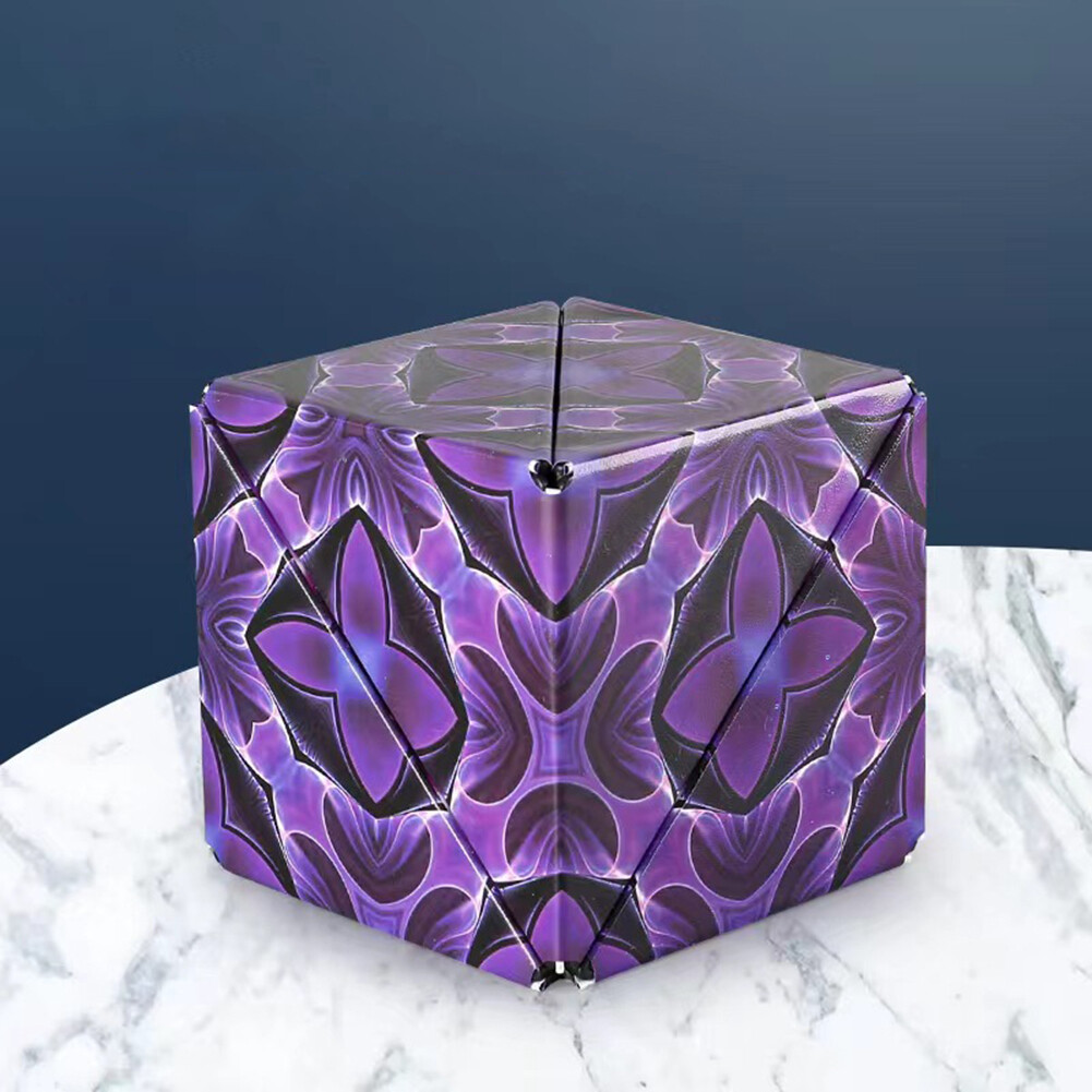 3D Magnetic Cube Interactive Game Geometric Puzzle Cube for Children ...