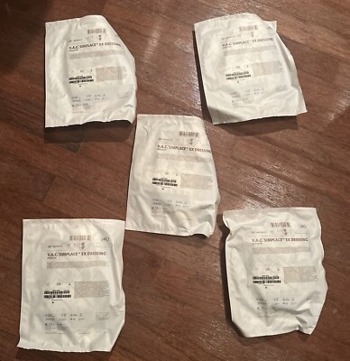 V.A.C. Simplace Ex Dressing Sealed KCI MEDIUM Qty 5 Exp 6/30/2027 | eBay