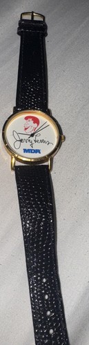 Jerry Lewis MDA Leather Watch Black Band | eBay
