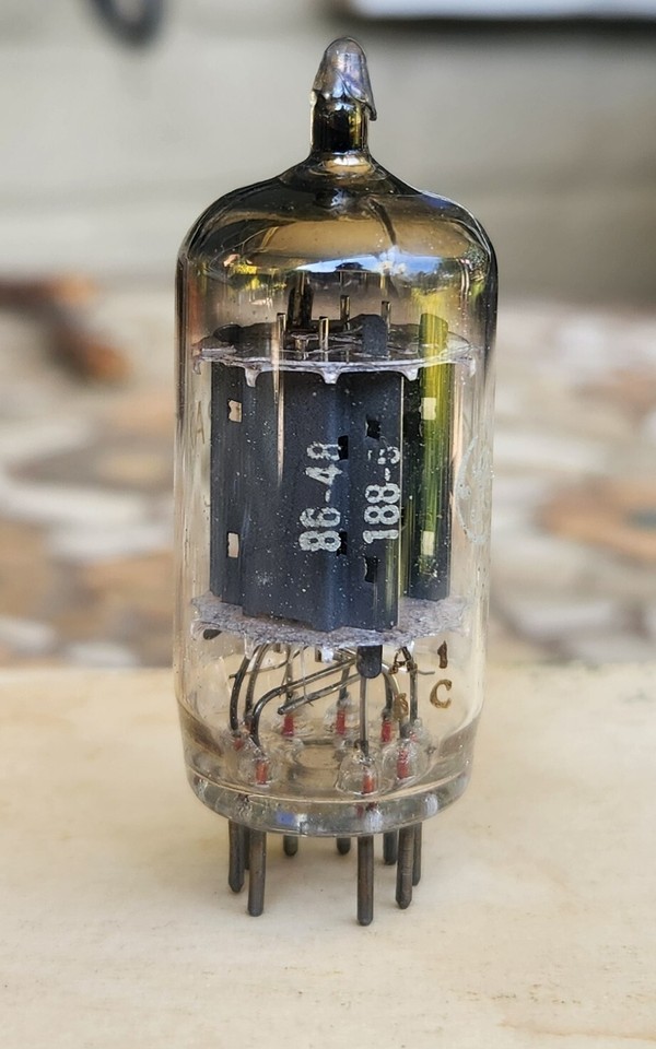 GE General Electric 12AX7 Tube Smooth Plate - NOS Rating | eBay