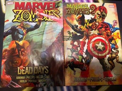 Marvel Zombies Graphic Novel Lot Dead Days And 2 Comic Book | eBay
