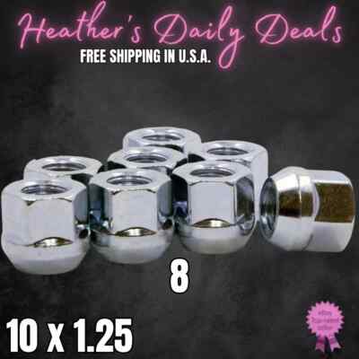 8 Lug Nuts 2013 Arctic Cat 400 Core 2010 H1 TRV ATV Acorn Bulge Chrome ...