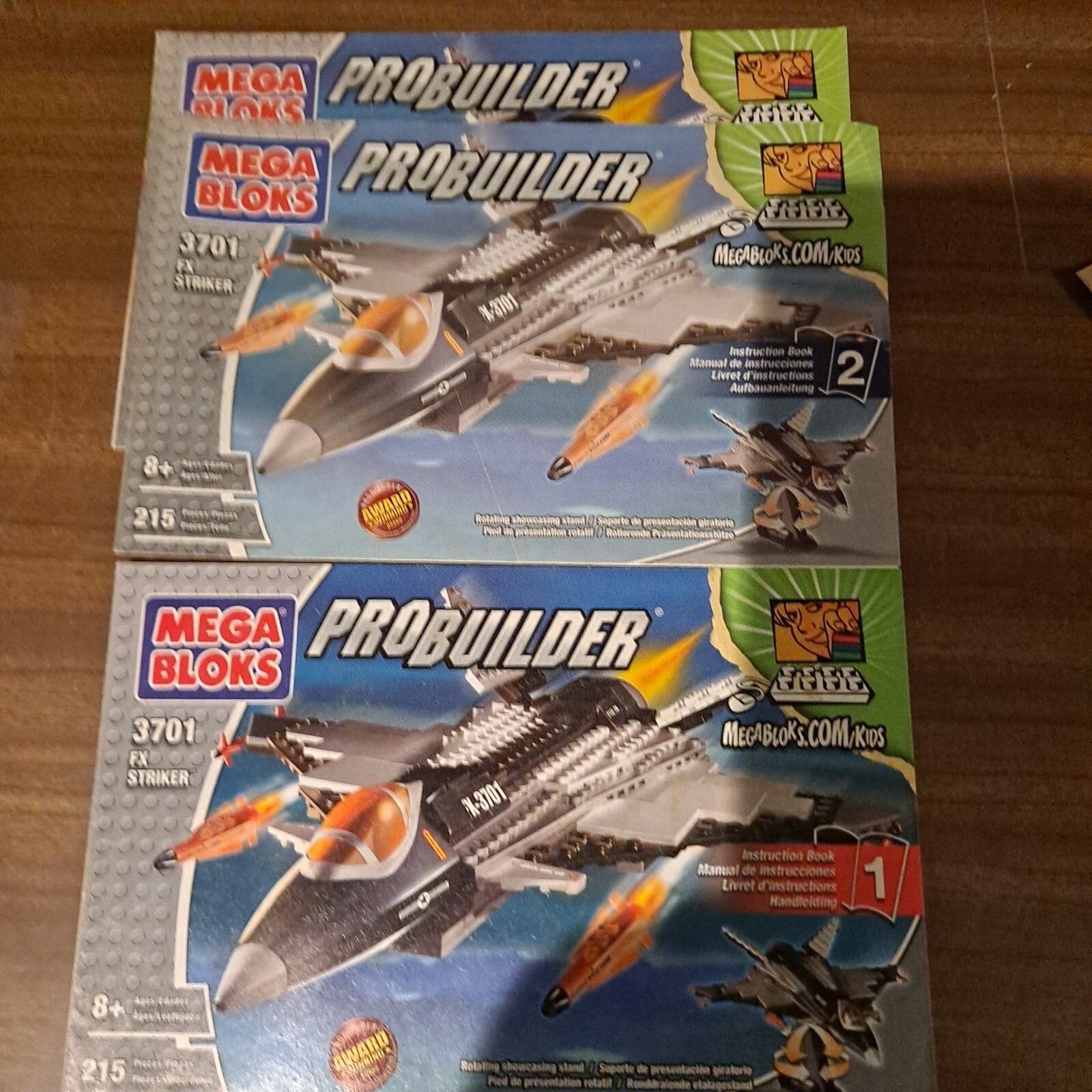 MEGA BLOKS Pro Builder FX STRIKER #3701 WITH DECAL Manual Only | eBay