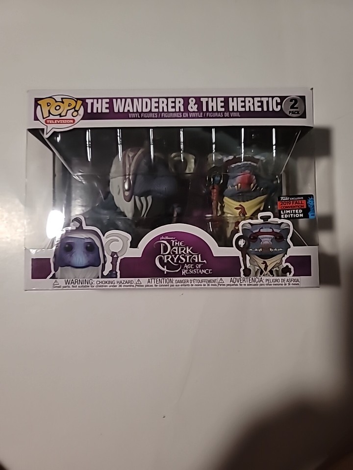 Pop! The Wanderer & Heretic 2 Pack-Dark Crystal- Funko Limited Edition | eBay