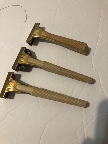 Schick Type J1 G1 L1 Vintage Injector Safety Razor Lot of 3 | eBay