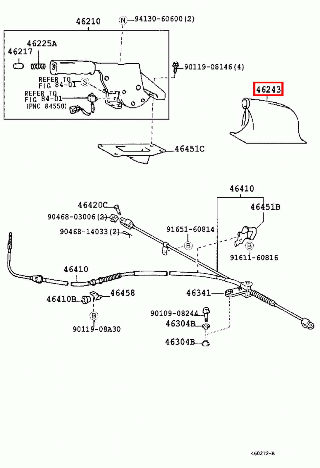 Genuine Toyota LandCruiser HZJ71 HDJ79 HDJ78 Grey Handbrake Lever Boot ...