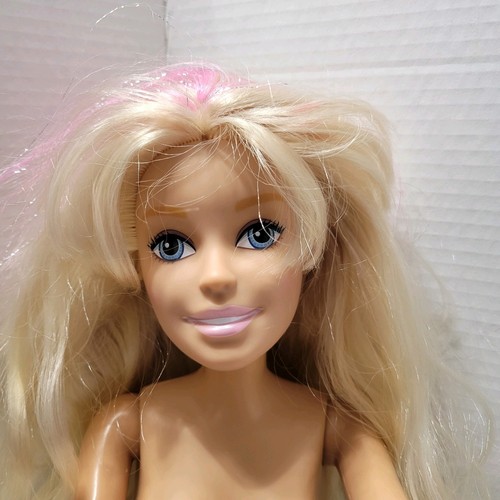 Mattel My Size Barbie Doll 28" 2013-16 Great Condition Pink Highlights Nude | eBay