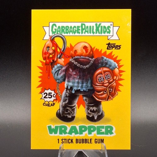 2025 Topps GPK Oh the Horror-ible Yellow Wrapper Card (SP) #17 Garbage ...