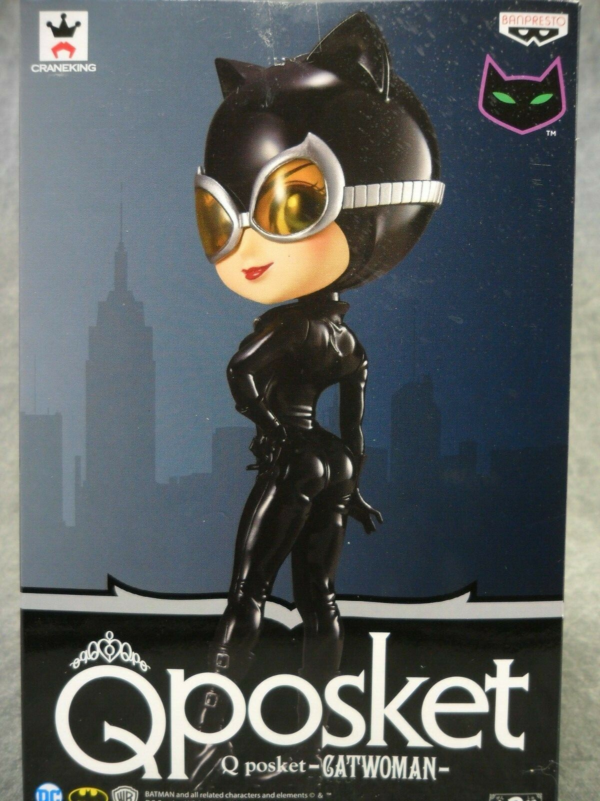 Banpresto Q Posket NEW * Cat Woman Version A * DC Comics Statue Figure ...