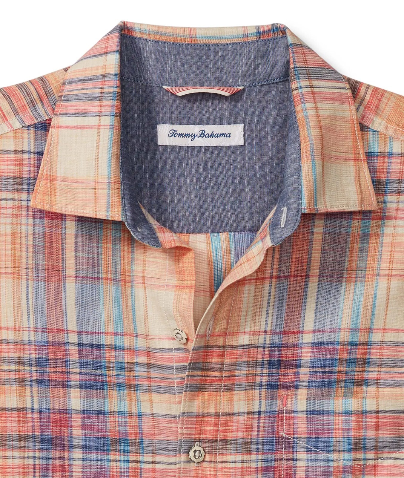 Tommy Bahama ~ Dundee Button-Down Madras Shirt Men's Big & Tall $158 ...