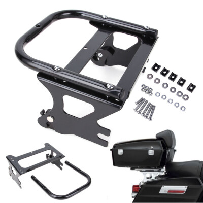 For 97-08 Touring Harley Detachable 2 Two-Up Tour Pak Pack Mounting ...