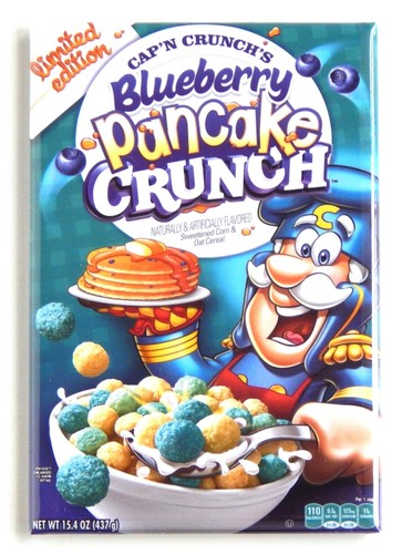 Blueberry Pancake Cap'n Crunch FRIDGE MAGNET cereal box | eBay
