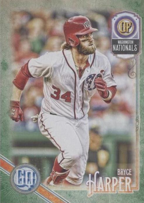 2018 Topps Gypsy Queen - Bryce Harper #50 Green for sale online | eBay