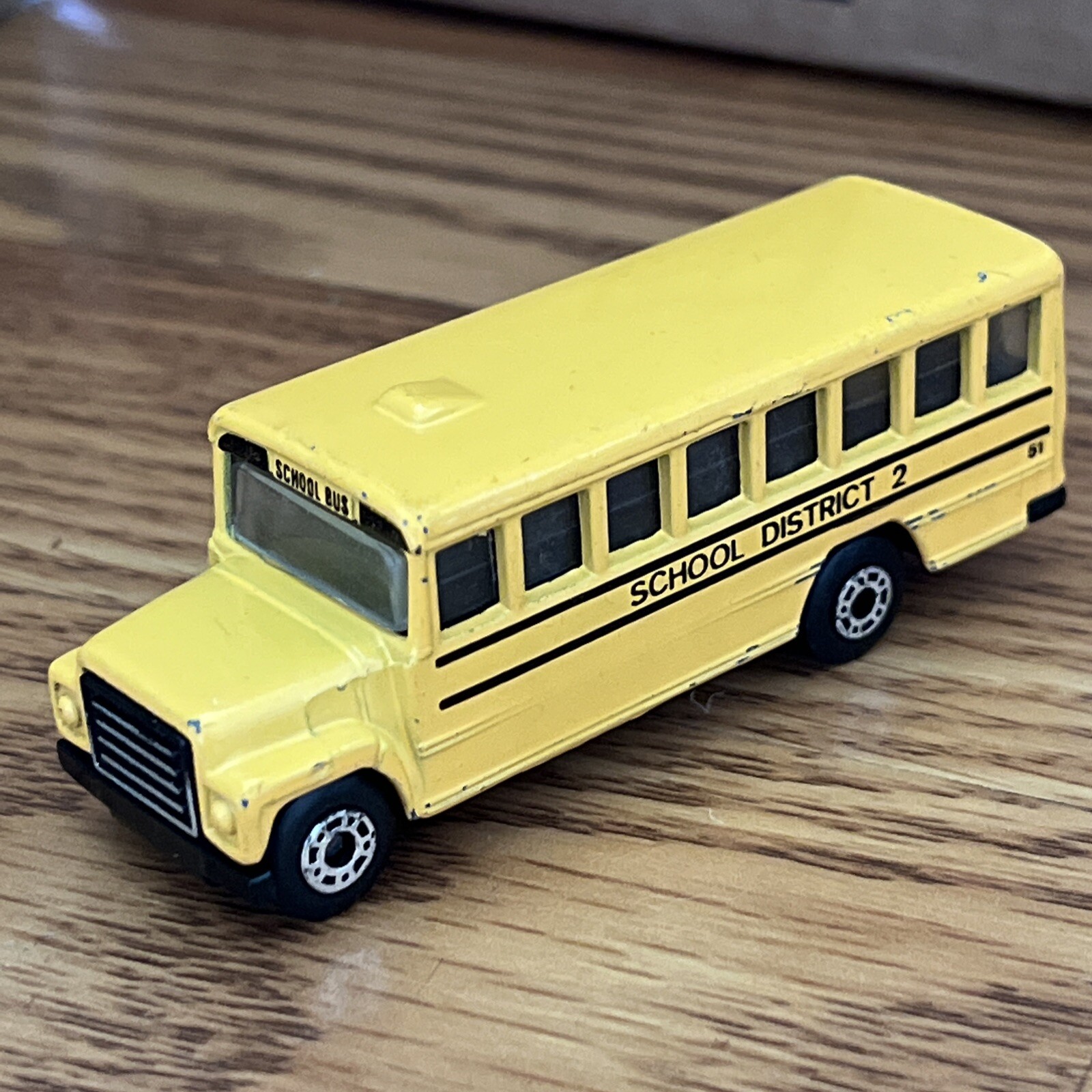 🔥 Vintage 1985 MATCHBOX School Bus "District #2 🔥 MINT CONDITION | eBay