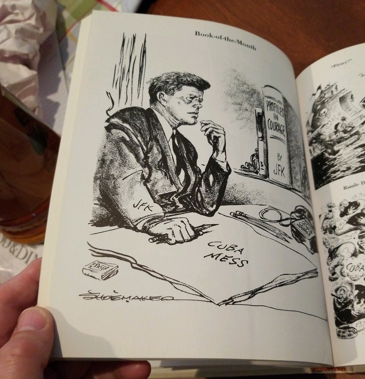 1966 CARTOONS BY VAUGHN SHOEMAKER-LIMITED EDITION W/ILLUSTRATION HC No ...