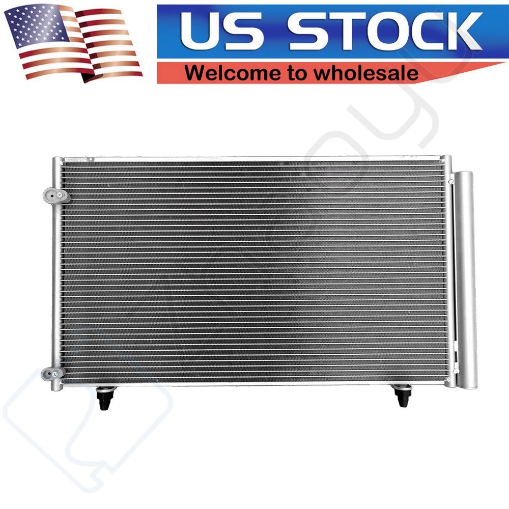 New Aluminum Condenser for 2011-2012 Toyota Sienna 2.7L 3.5L L4 V6 Fits ...