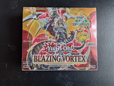 Yu-Gi-Oh Blazing Vortex booster box (Factory Sealed) | eBay