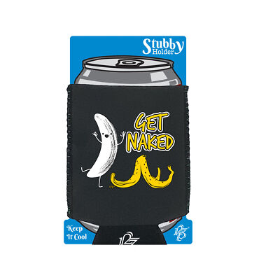 Get Naked Banana - Novelty Funny Gift Stubby Holder With Base Gifts ...