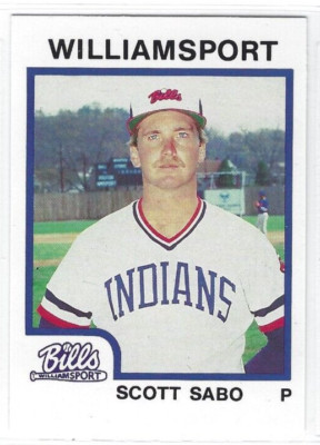 1987 Williamsport Bills (Double A-Cleveland Indians) Scott Sabo | eBay
