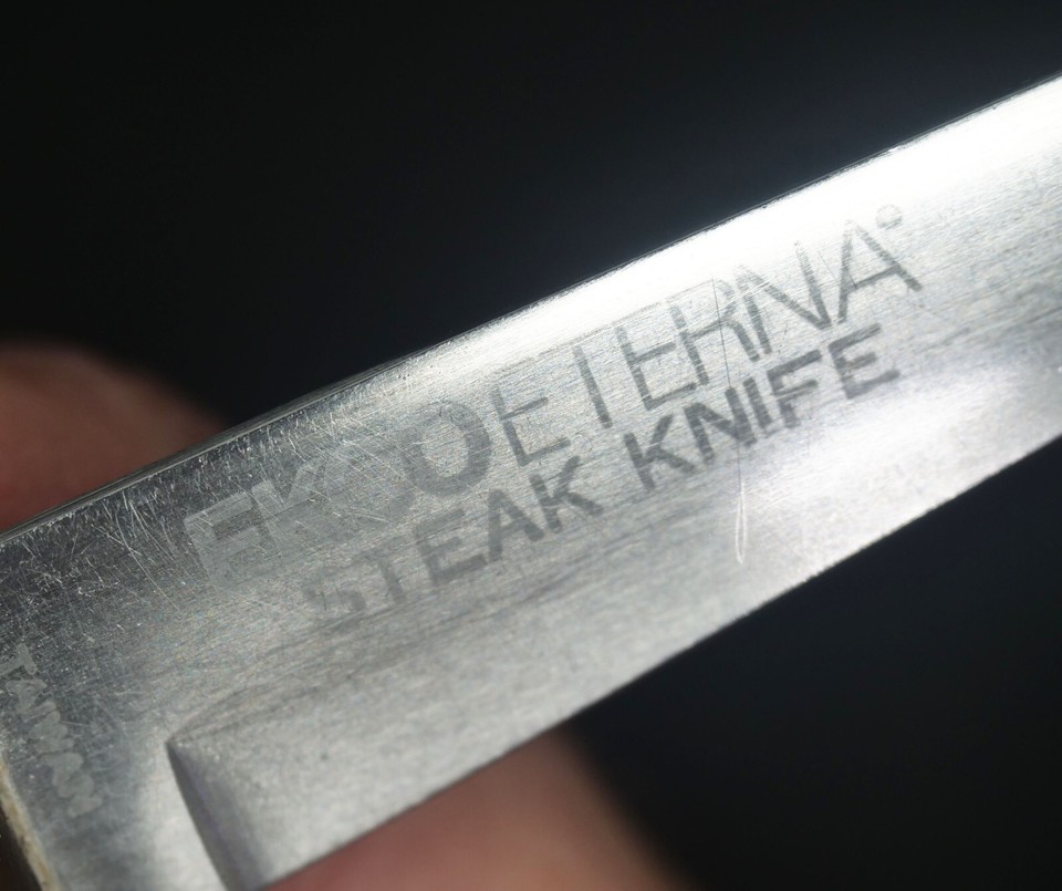 Vintage Ekco Eterna Steak Knife. 4" Blade Made Taiwan | eBay