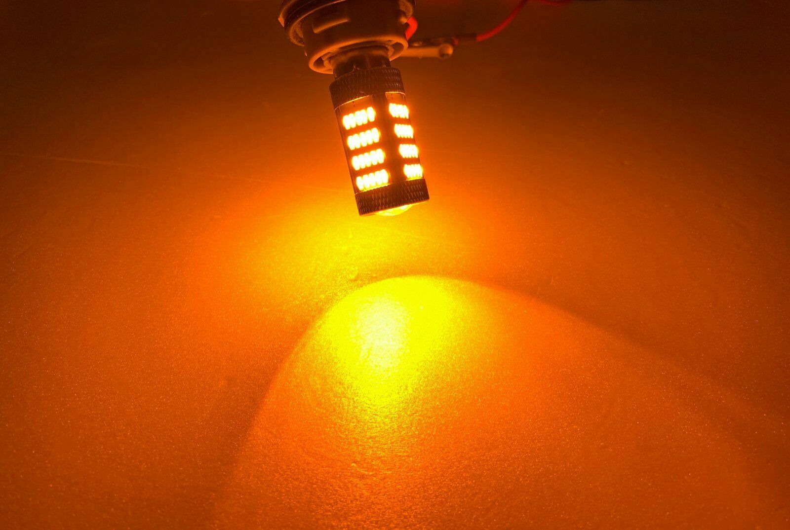 1157 2057 3496 BAY15D P21/5W 92 LED Amber Bulb Rear Turn Signal Lights ...