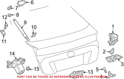 Genuine OEM Rear Liftgate Release Switch For Toyota 8484047060 | eBay