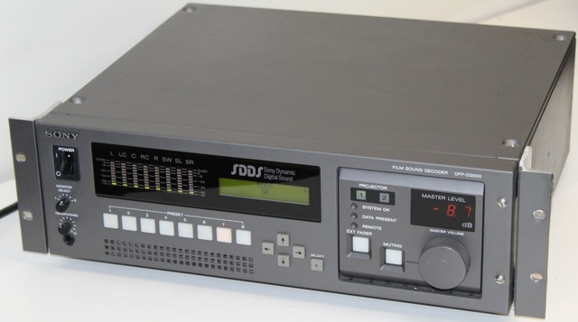 Sony Digital Film Sound Decoder SDDS Dfp-d3000 Clean Working for sale ...