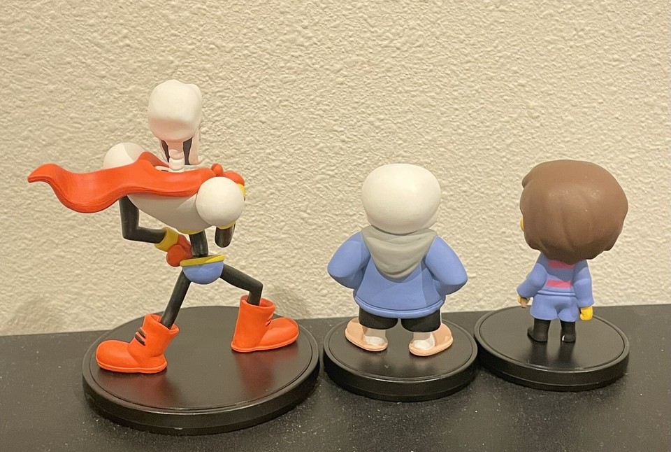 Undertale Figures Lot Papyru, Sans & The Human Lot! | eBay
