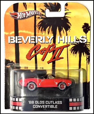 Hot Wheels Red '68 Olds Cutlass Convertible Beverly Hills Cop II | eBay