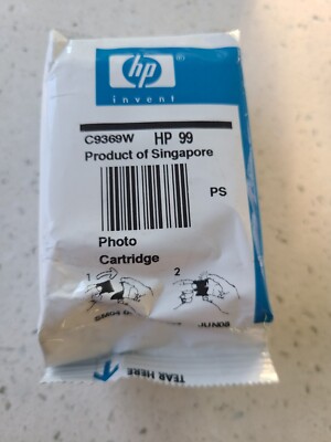 HP ink 99 Inkjet Photo Printer Cartridge Ink Brand NEW Factory Sealed ...