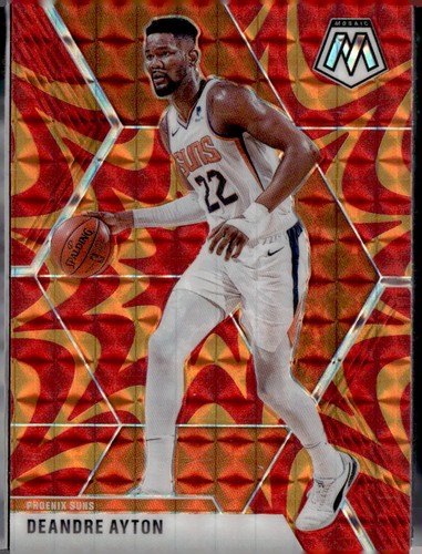2019-20 Panini Mosaic #138 Deandre Ayton Reactive Orange | eBay