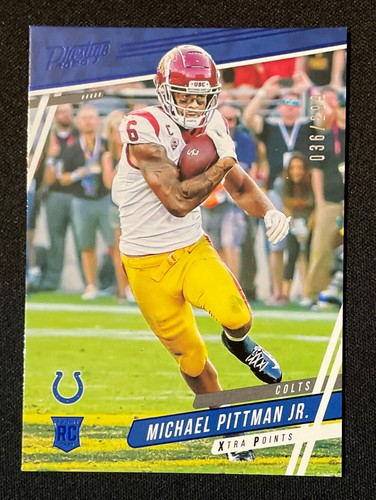 MICHAEL PITTMAN JR 2020 Panini Prestige Xtra Points Card #282 RC ...