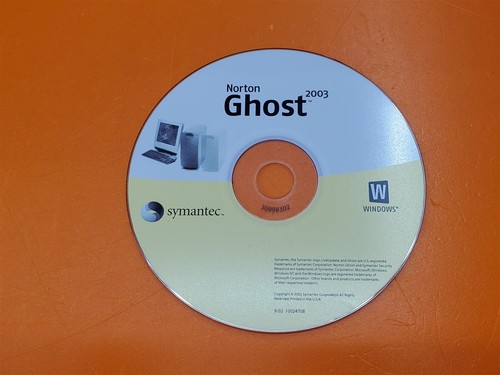 ⭐️⭐️⭐️⭐️⭐️ Symantec Norton Ghost 2003 For Windows Disc Only | eBay