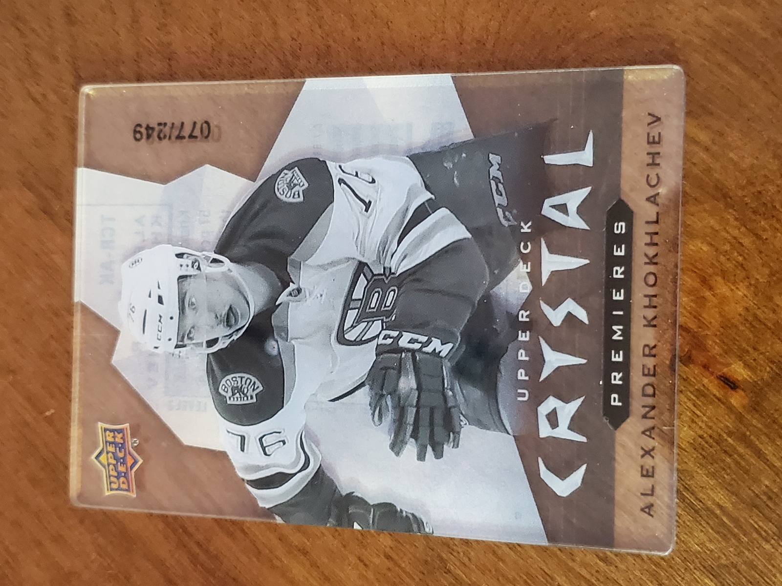 2014 Trilogy Crystal Rookies 077/249 Alexander Khokhlachev #TCR-AK ...