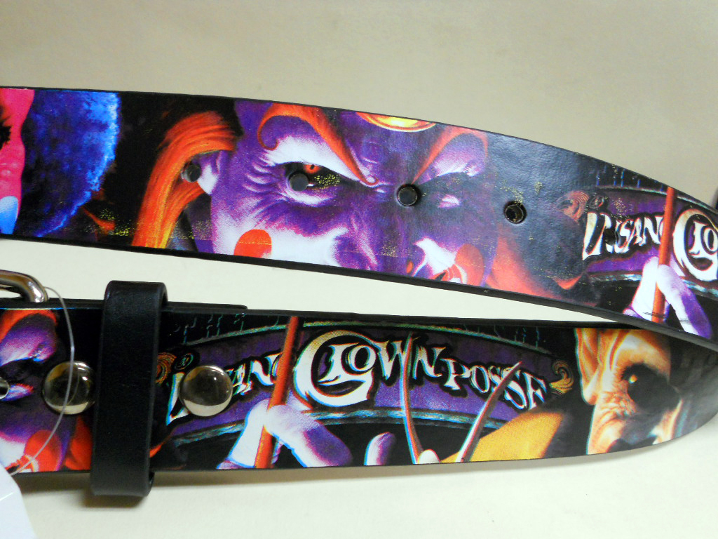 ICP INSANE CLOWN POSSE BANG POW BOOM Carnival of Carnage BUCKLE BELT ...