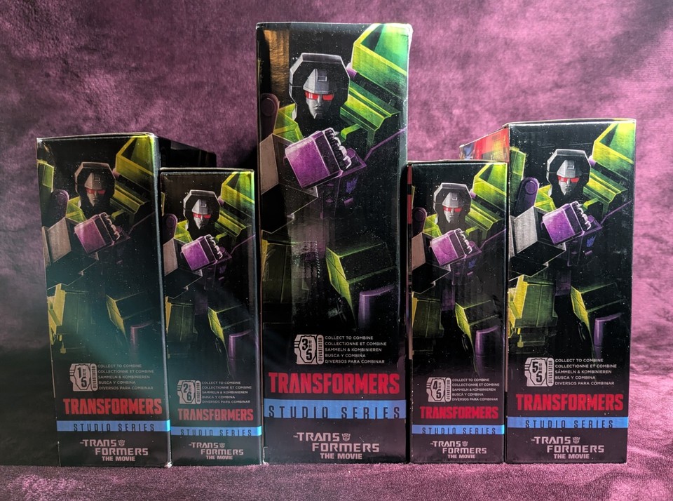 Transformers Studio Series SS86 Devastator Constructicons Set of 5 (6 ...