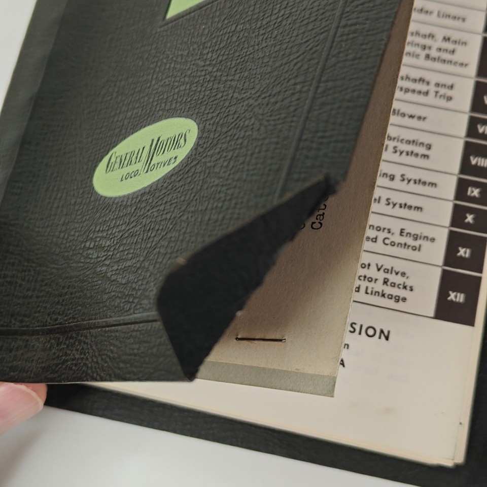 1959 GM Engine Maintenance Manual 567 C #252C 4th Edition Vintage ...