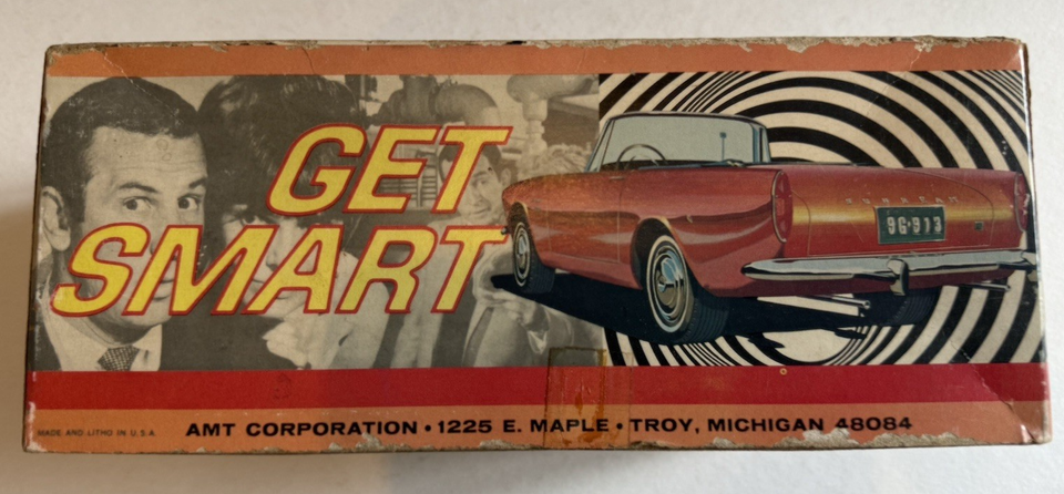 AMT Get Smart Sunbeam Tiger Mark 1 ~ 1/25 Scale Model Kit 925-200 (1967 ...