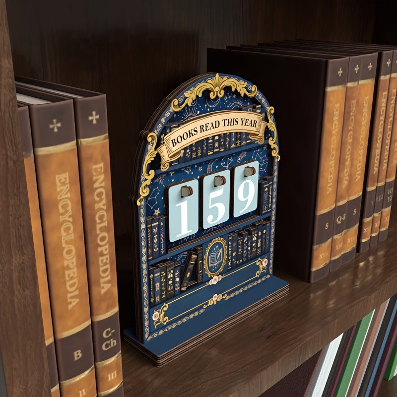 Books Read This Year Counting Ornaments Book Read Tracker Small Book ...