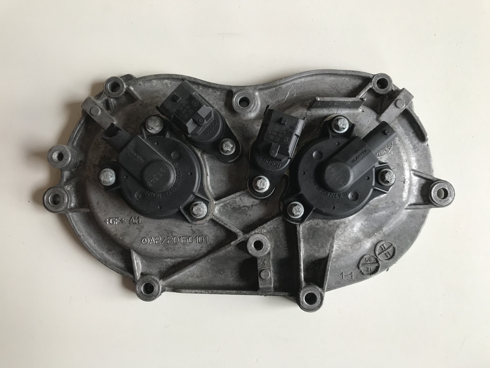 Nockenwellendeckel vorne rechts A2720150101 M272 M273 Mercedes W204 ...