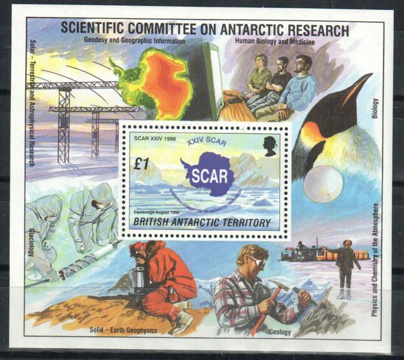 British Antarctic Territory Stamp 239 - SCAR research | eBay
