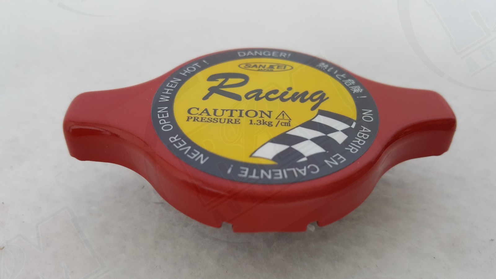 SANKEI Racing RED Radiator Cap - 1.3 Bar / 18lbs - Made in Japan (Large ...