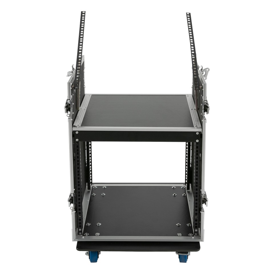 Modern 10U PA DJ Rack Black PA DJ Cabinet Network & Stereo Rack With 4 ...