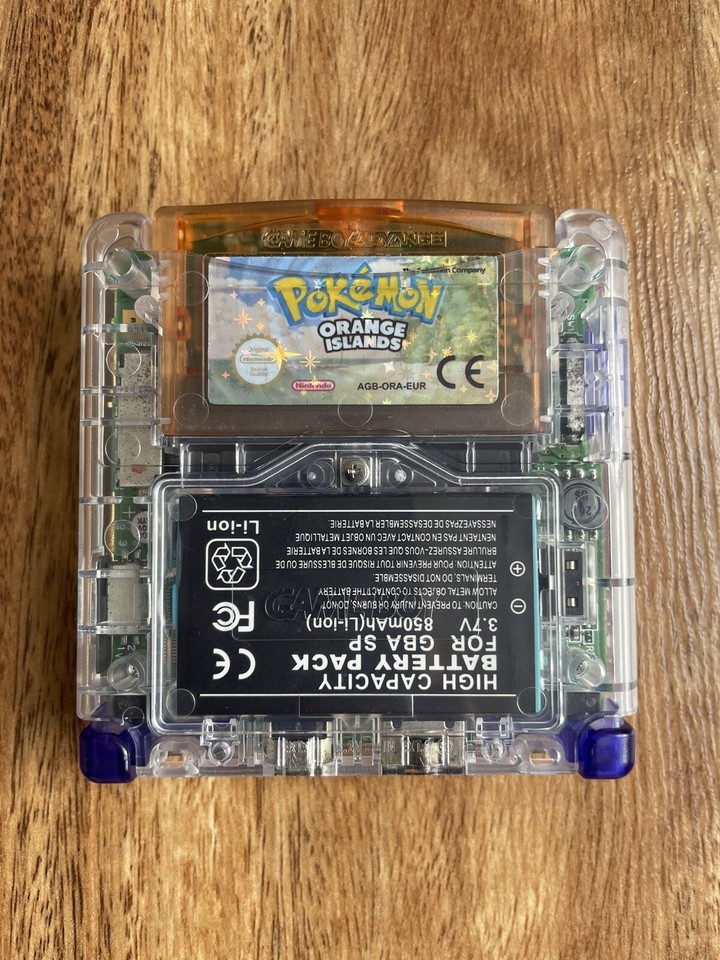 Nintendo Gameboy Advance SP GBA IPS V5 Backlit Lcd Console AGS 101 ...