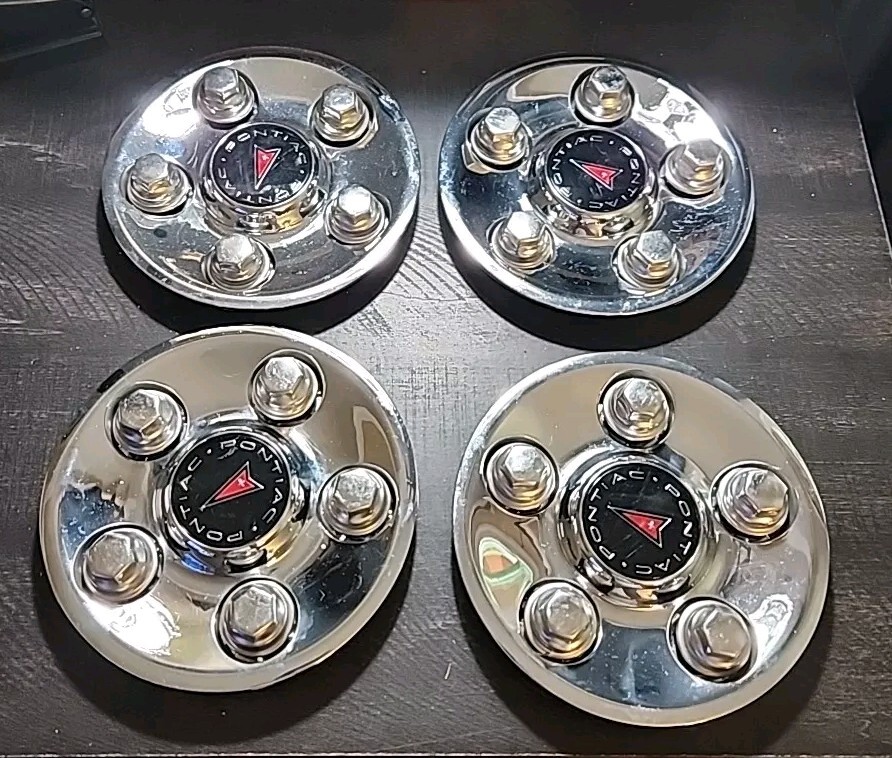 VINTAGE 1980s? PONTIAC FIREBIRD TRANS AM GTO HUBCAP CENTER CAPS SET | eBay