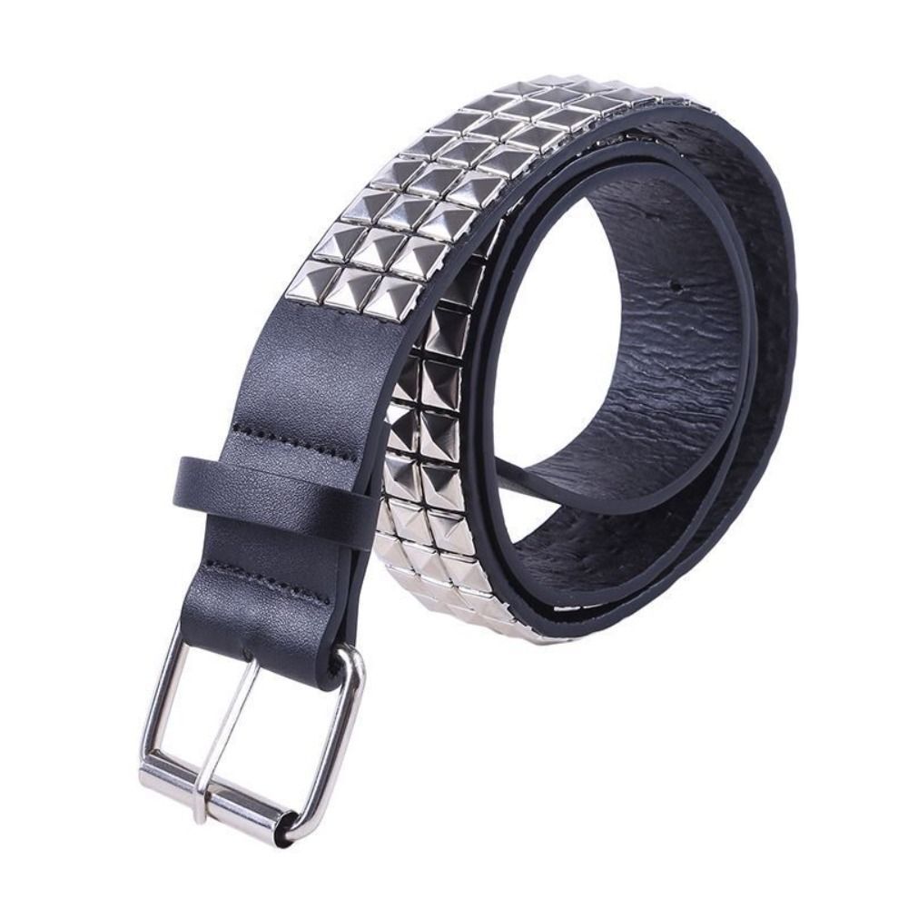 Luxury Design Pin Buckle Waistband Versatile Trouser Dress Belts Rivet ...