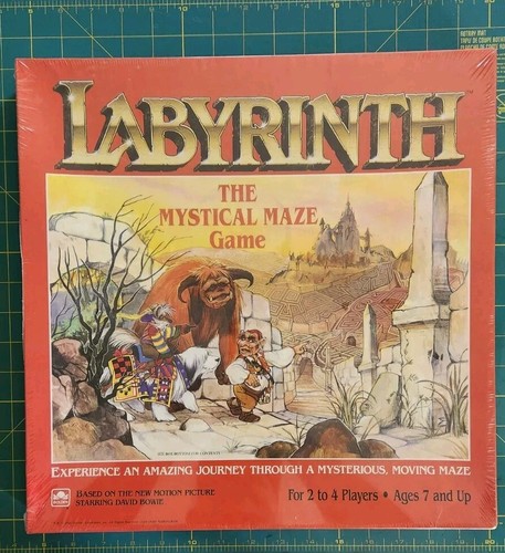 Labyrinth: The Mystical Maze Game David Bowie Jim Henson NEW SEALED ...