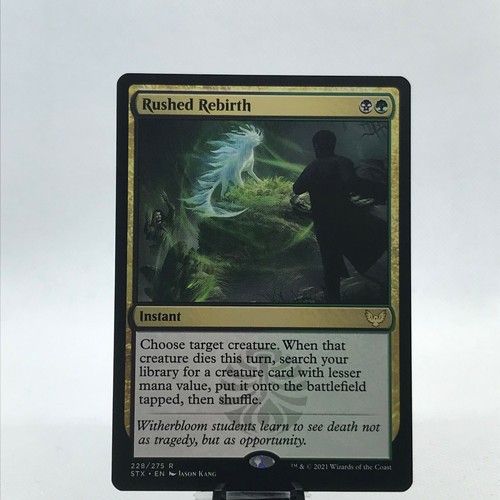RUSHED REBIRTH - STRIXHAVEN - MTG - MULTICOLOR - INSTANT - RARE - NM | eBay